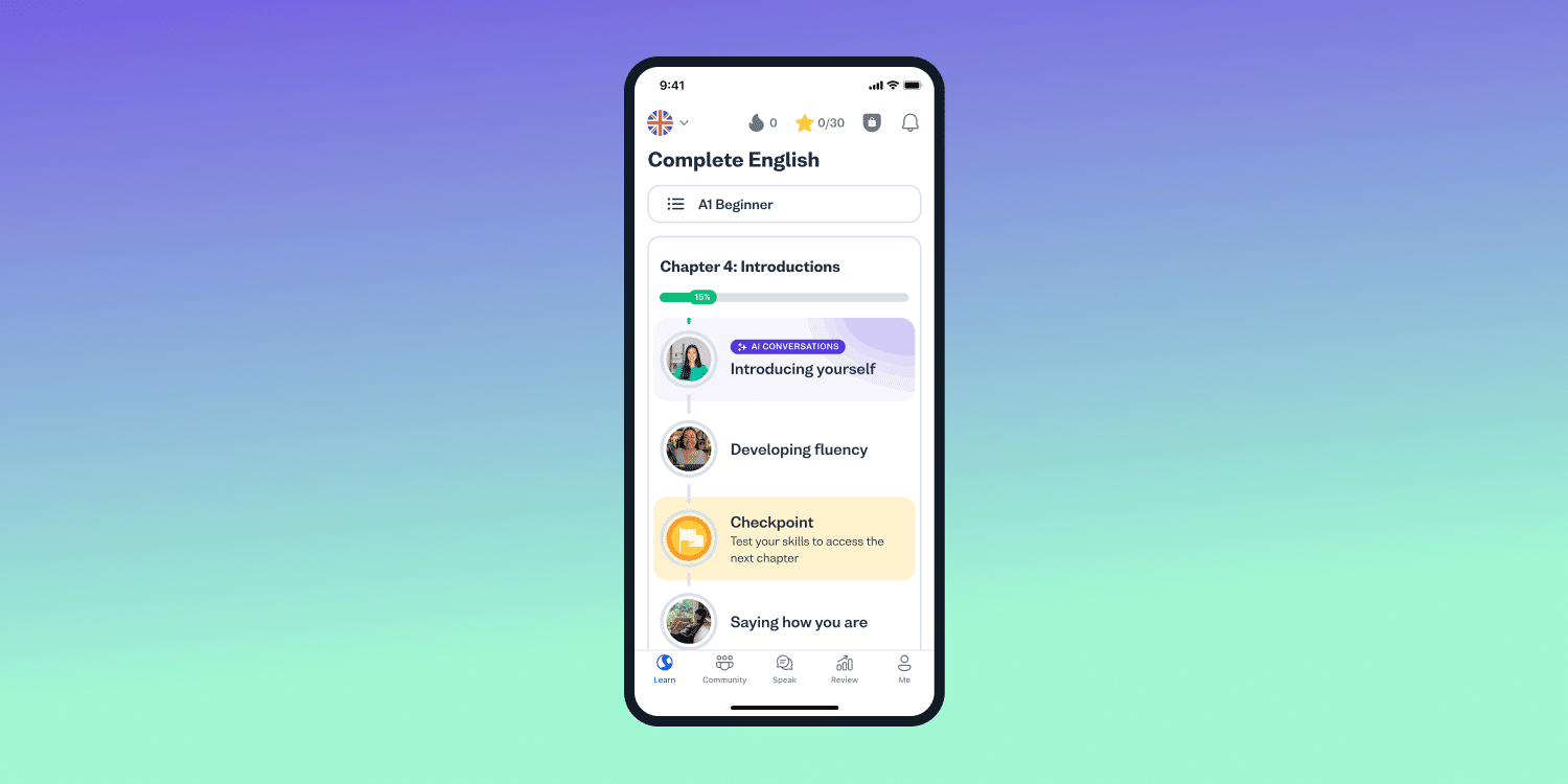 NEW FEATURE: Speak confidently with Busuu Conversations